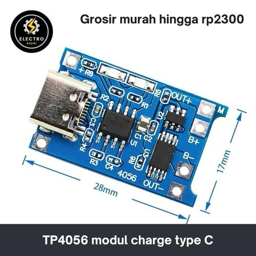 Jual Module charger 18650 type c protection TP4056 5v 1a | TP 4056 TPA4056 - Kota Kediri ...