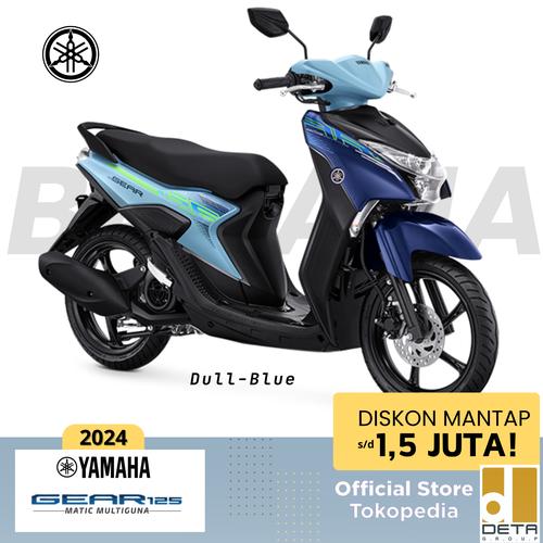 Promo YAMAHA DETA-Sepeda Motor Gear 125 Standard 2024 - Dull Blue, JKT ...