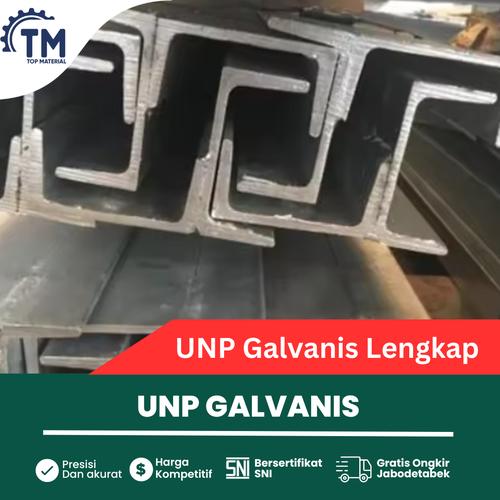 Jual Besi UNP Galvanis 50 65 75 80 100 120 125 140 150 160 180 200 220 ...