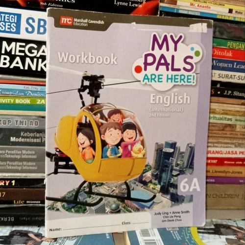Jual original buku my pals are here English workbook 6a 2nd edition ...
