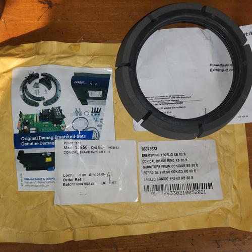 Jual Brake Conical DEMAG tipe KB80B Part No.05978633 original DEMAG ...
