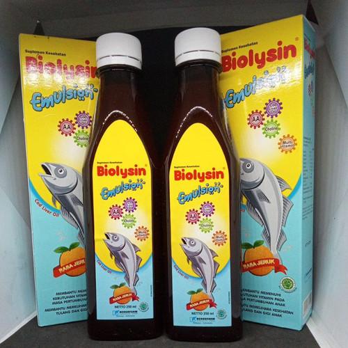 Jual Biolysin Emulsion Sirup 250 ml - Multivitamin, Daya Tahan Tubuh ...