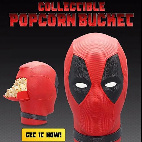 Jual Deadpool & Wolverine Official Merchandise Popcorn Bucket Cinepolis ...