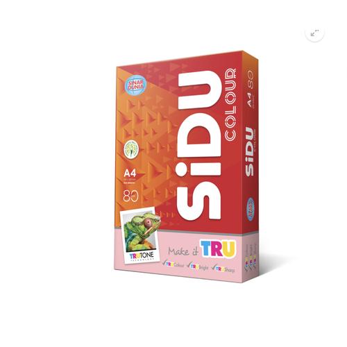 Jual Kertas HVS Warna A4 SIDU Trutone 80gr ecer lembar color seri IT ...