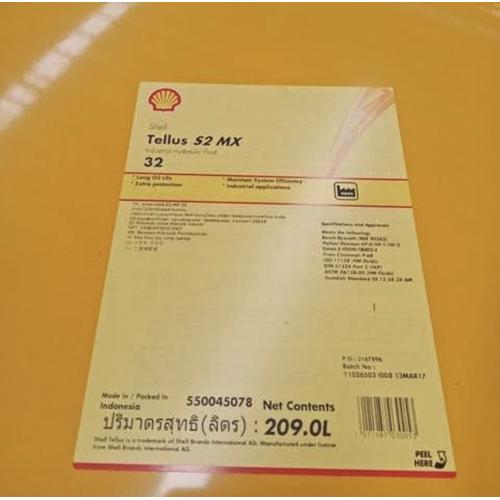Jual Hidrolik Industry Shell Tellus S2 MX 32 - 209 Liter - Jakarta ...