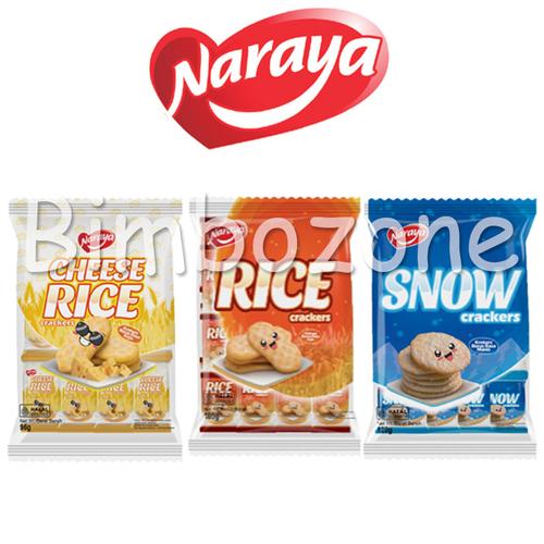 Jual Naraya Richy Snow Rice Cheese Corn Crackers Kreker Beras 120 gr ...