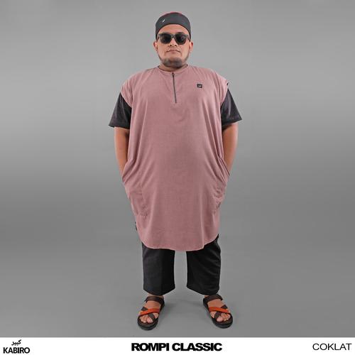 Jual Rompi Classic KABIRO Coklat - Rompi sholat pria muslim big size ...