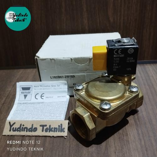 Jual Solenoid Valve SIRAI L182B01 / ZB10A PORT 3/4" 220VAC - Kota Tangerang - yudindo teknik ...