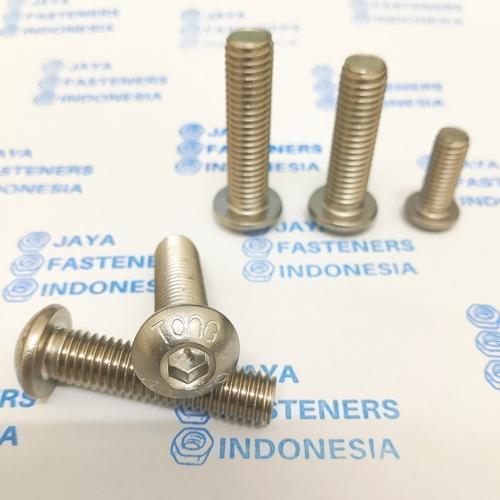 Jual Baut L Button M8 X 25MM Stainless 304 / Head Socket SS304 - Kota Depok - Jaya Fasteners ...
