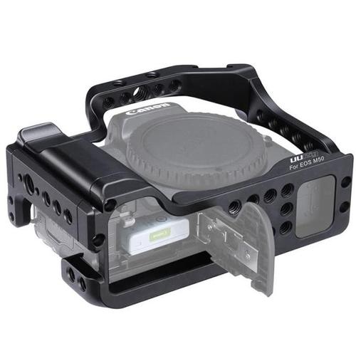 Jual Universal C-M50 Camera Cage Rig Dan Hand Grip Canon Eos M50 M5 ...