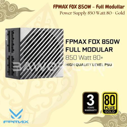 Jual PSU FPMAX FOX 850W Full Modular PCIE 5.0 80+ Gold Japanese ...