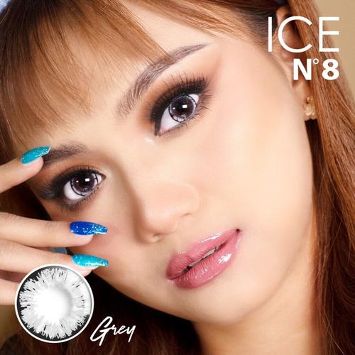 Promo SOFTLENS MINUS X2 ICE N8 GREY BIG EYES 16MM GRATIS TEMPAT SOFLEN ...