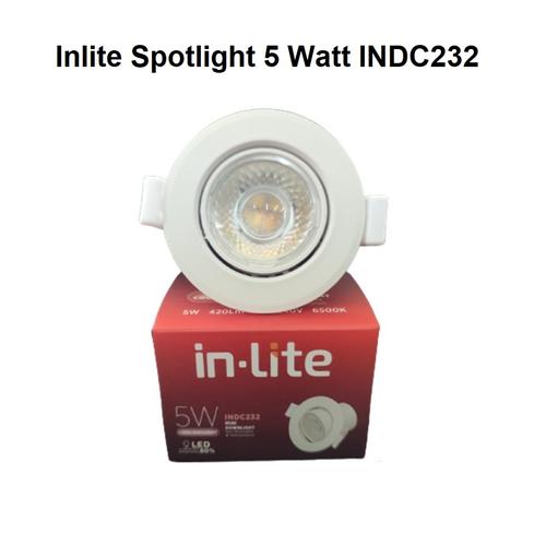 Jual Inlite Lampu Downlight LED 5W INDC232 Lampu Spotlight COB 5 Watt ...