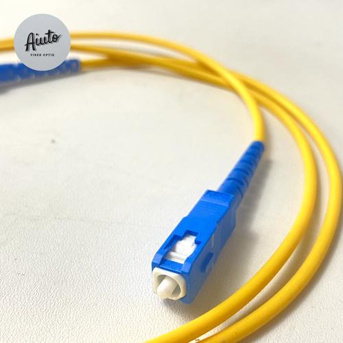 Promo Patchcord 1M SC UPC | Kabel FO 1 Meter Biru | Kabel Patch Cord 1 ...