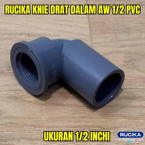 Jual Keni Paralon Fitting Pipa Bengkok Drat Dalam PVC Paralon AW Ukuran ...