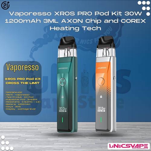 Promo Vaporesso XROS PRO Pod Kit 30W 1200mAh 3ML AXON Chip with Super ...