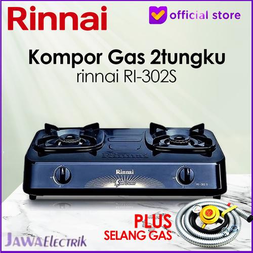 Jual Rinnai RI-302S Kompor Gas 2 Tungku Sun Burner - RI302S, KOMPOR ...