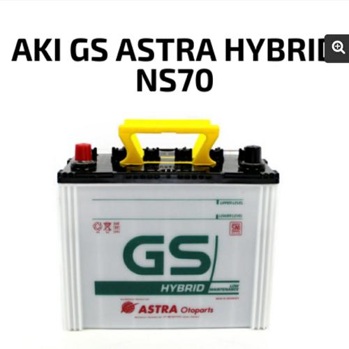 Jual AKI MOBIL KIJANG FUSO DYNA GS ASTRA PREMIUM NS70 12v 65Ah - BSH ...