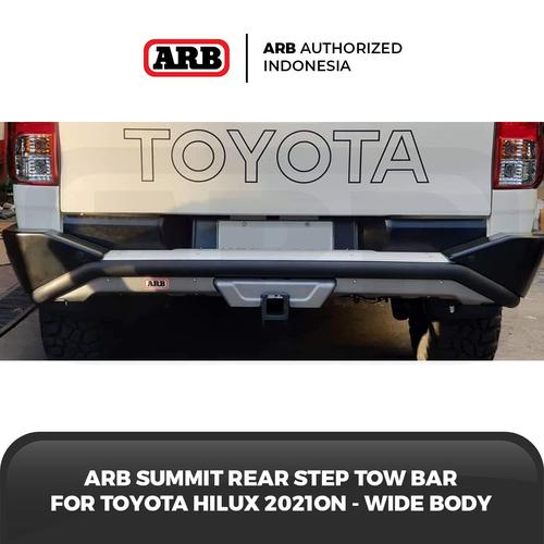 Jual ARB Summit Rear Step Tow Bar for Toyota Hilux 2021on Wide Body ...