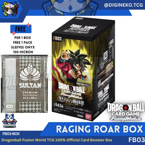 Promo Dragon Ball Card Game Fusion World FB03 / FB-03 Raging Roar ...