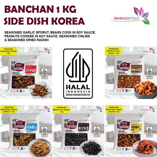 Jual BANCHAN SIDE DISH KOREAN FOOD 1 KG / KIMCHI / GARLIC / BEANS ...