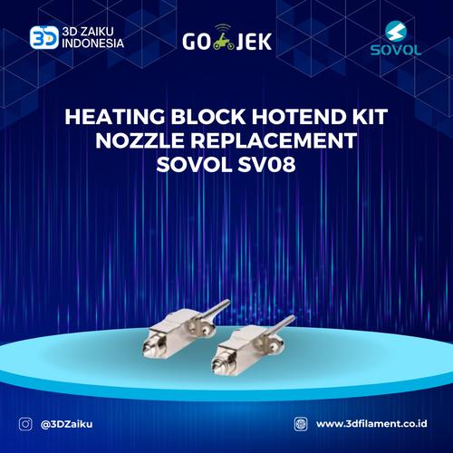 Jual Original Sovol SV08 Heating Block Hotend Kit Nozzle Replacement ...