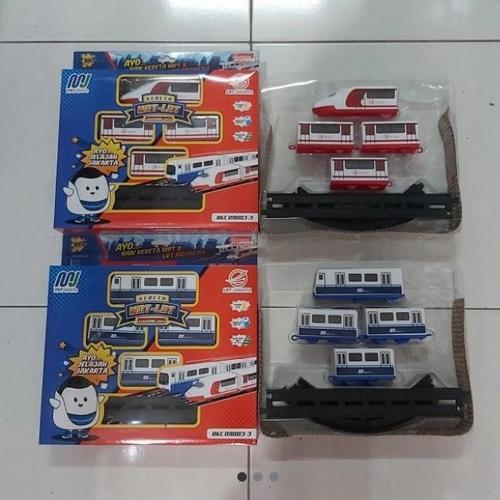 Jual ~Harga Special~ Mainan Anak Kereta Api Listrik MRT LRT Jakarta ...