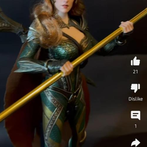 Jual mantel Jubah fondjoy Mera Custom Wired Cape kitbash action figure ...