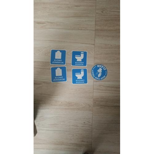 Jual Stiker WC paket untuk kebutuhan rumah dan kantor - Kota Tangerang ...