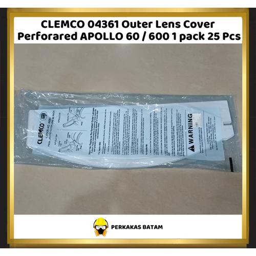 Jual CLEMCO 04361 Outer Lens Cover Perforared APOLLO 60 / 600 1 pack 25 ...