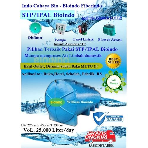 Jual ipal bioindo 25.000 liter per hari, tangki ipal bioindo, tangki ...