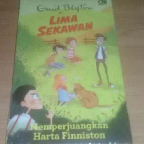 Jual Novel Lima 5 Sekawan Memperjuangkan Harta Finniston Enid Blyton ...