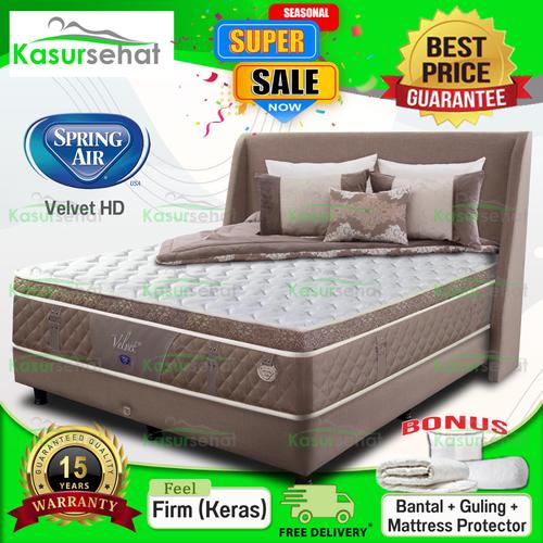 Jual Spring Air Kasur Springbed New Velvet HD - Full Set 120x200 - Kab ...