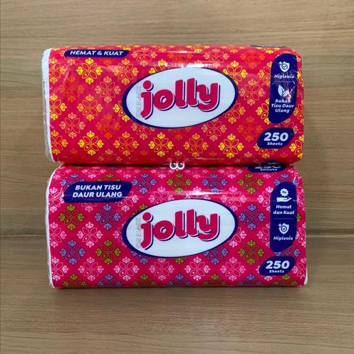 Jual [ JOLLY ] TISSUE JOLLY 250 SHEET 2 PLY / FACIAL TISSUE / TISSUE ...
