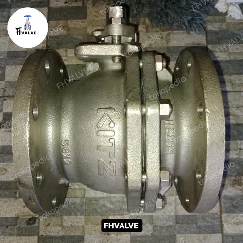 Jual Ball Valve KITZ Stainless SCS14 6" Inch Flange Jis 10K - SS316 ...