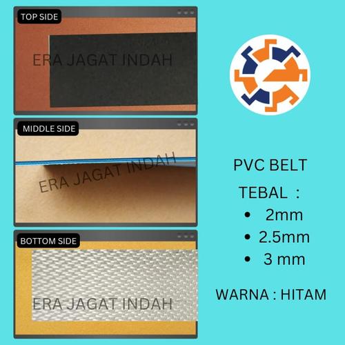 Jual Conveyor Belt PVC Hitam tebal 2mm - 3mm - 2mm - Kota Tangerang ...