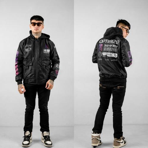 Promo Jaket Bomber Pria Original Waterproof Hoodie Premium Optimize ...