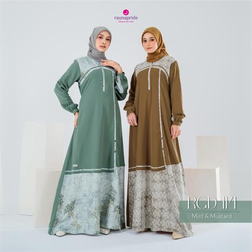 Promo Rauna Pride - Baju Muslim - Gamis Dewasa 114 - MINT, S - Kota ...