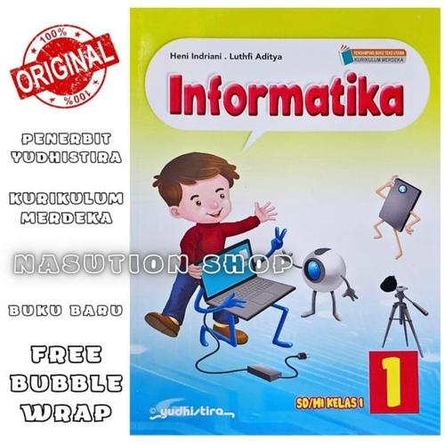 Jual Buku Informatika Kelas 1 2 3 4 5 6 SD/MI Yudhistira Kurikulum ...