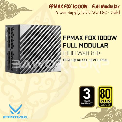 Jual PSU FPMAX FOX 1000W Full Modular PCIE 5.0 80+ Gold Japanese ...