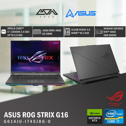 Jual Laptop ASUS ROG Strix G16 G614JU-I745J8G-O Core i7 13650HX/16G ...
