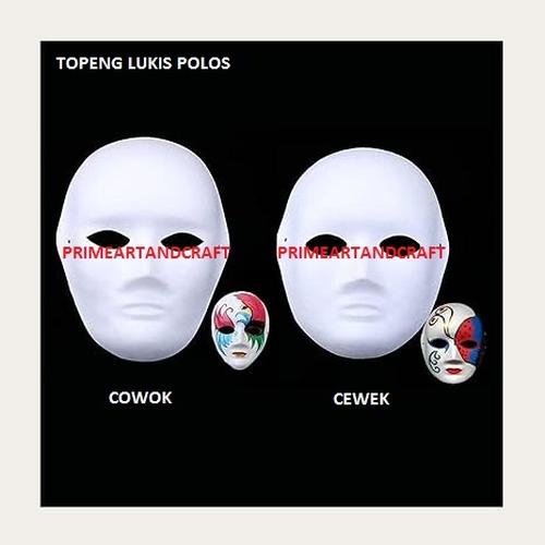 Jual Topeng lukis wajah / animal (bisa dilukis) - Pria - Kab. Tangerang ...
