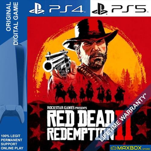 Jual RED DEAD REDEMPTION 2 PS4 PS5 ORIGINAL GAME - STANDART, PS5 ...