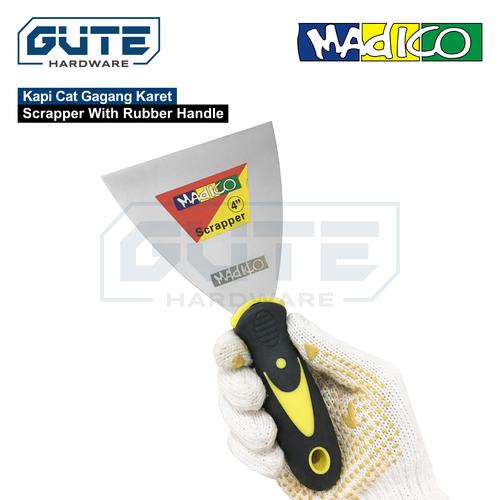 Jual Kapi Cat / Kape Cat GG Karet “MADICO” Carbon Steel ! Scrapper - 2 ...