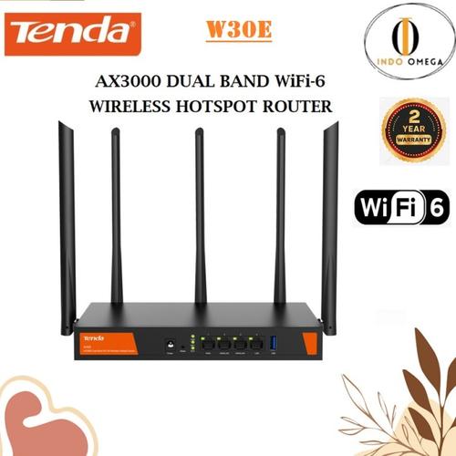 Jual Tenda W30E AX3000 Dual Band WiFi-6 Wireless Hotspot Router W30E ...