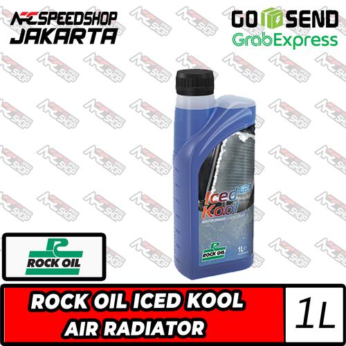 Jual AIR RADIATOR ROCK OIL ICED KOOL 1 LITER ENGINE COOLANT - ROCK OIL ...