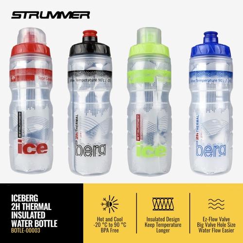 Jual Botol Bidon Sepeda Strummer Iceberg 2h Thermal Insulated Ice ...