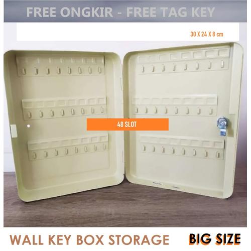 Jual Key Box Tempat Kunci Dinding Besi - KEY BOX 48 SLOT - Kota Bekasi ...