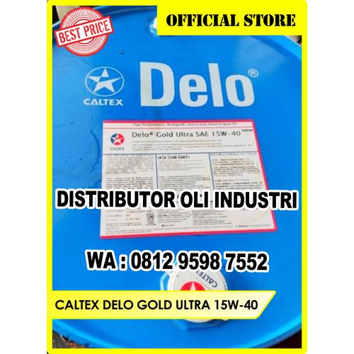 Jual CALTEX DELO GOLD ULTRA 15W-40 ( Premium Diesel Engine - Free ...