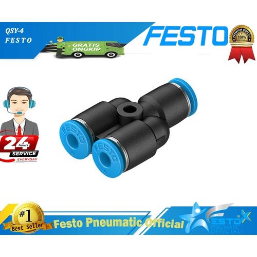 Jual FESTO PartNo: 153148 QSY-4 Push-in Y-connector - Kota Tangerang ...